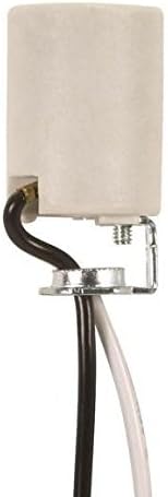 Intermediate Base Porcelain 75W-250V 1/8 IP Hickey Socket Lampholder ...