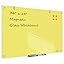 Amazon.com : TSJ OFFICE Glass Dry-Erase Board - 48 x 32 Inches Wall Mounted Black Glass Magnetic ...