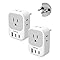 Amazon.com: Switzerland Travel Plug Adapter 2 Pack, TESSAN Type J ...