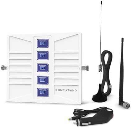 Amazon.com: Vehicle Cell Phone Booster for RV Car Truck SUV Trailer, 3G ...