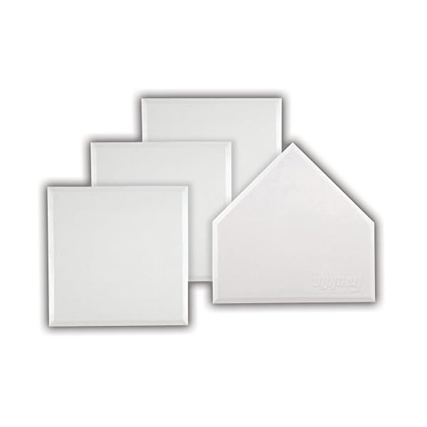 Franklin Sports MLB Baseball Base Set – Throw Down Rubber Bases for ...