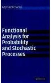 Amazon.com: Functional Analysis for Probability and Stochastic Processes ICM edition: An ...