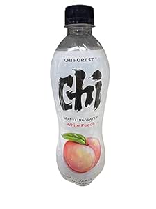 Amazon.com : Genki Forest Low Calorie Refreshing Sparkling Water with No Added Sugar White Peach ...
