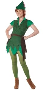 Amazon.com: California Costumes, Peter Pan Shag Wig, Sienna Brown ...