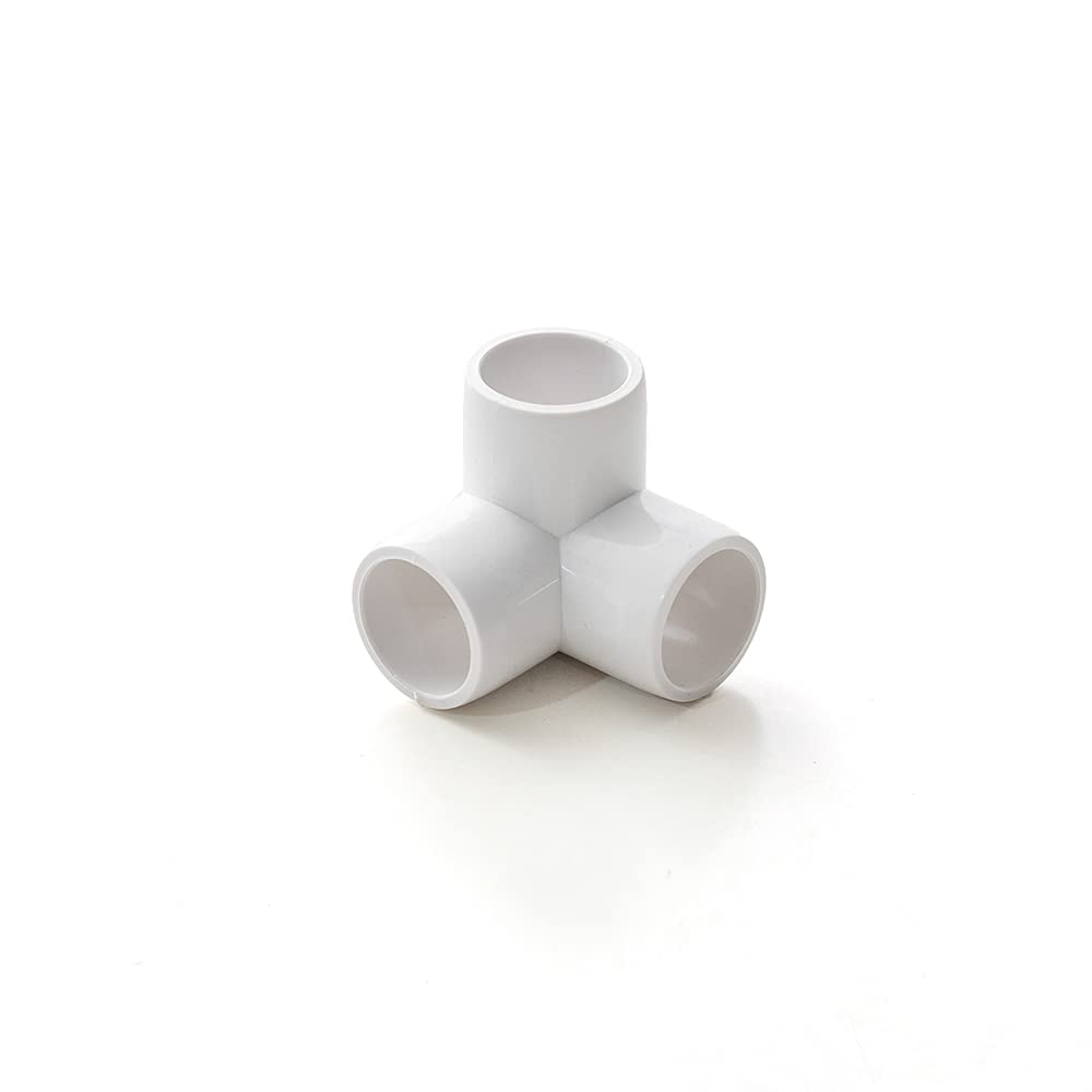 Buy 3 Way Tee PVC Fitting Elbow PVC Elbow Corner PVC Corner Fitting Tee ...