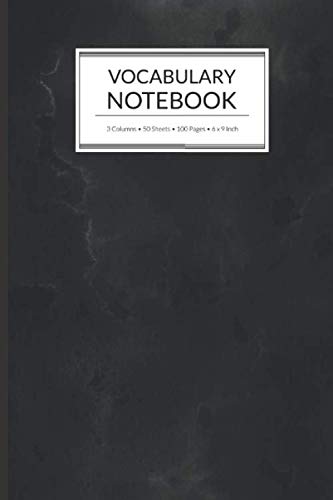 Amazon.com: Vocabulary Notebook: Foreign Language Vocabulary Notebook ...