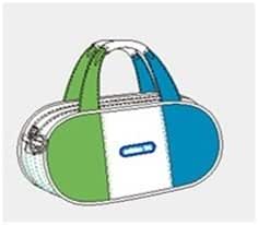 Amazon.co.jp: アディダス Adidas 12SS JM438 ATT12SS-58W WH/GN N51810 女性用 バッグ ...