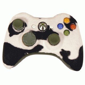 Amazon.com: Talismoon Evolve Xbox 360 Controller Faceplate in Cow Fur ...