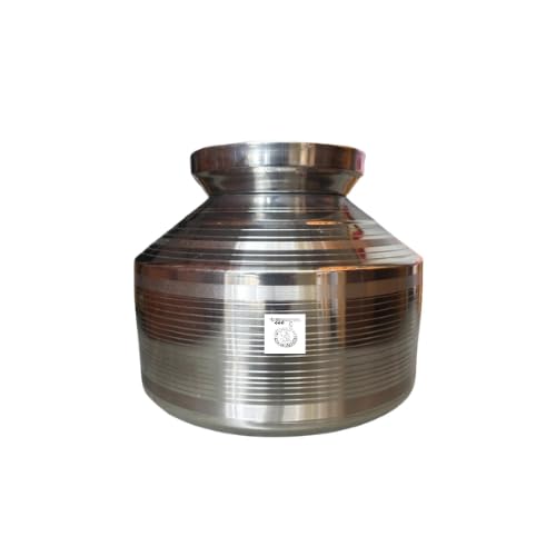 Buy THATHERA Matka Pot For Water Steel Water Pot Ghada Premium ...