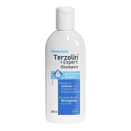 Terzolin Expert Shampoo für trockene Kopfhaut, Haarpflege Anti-Schuppen ...