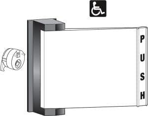 Adams Rite 4590-03 Deadlatch Paddle Pull To Right - Door Dead Bolts ...