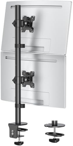 Amazon.com: VIVO Dual Monitor Desk Mount Stand with Height Adjustment ...