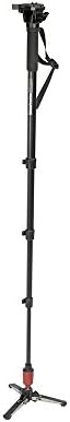 Amazon.com : Manfrotto 560B-1 Fluid Video Monopod with Head Replaces ...