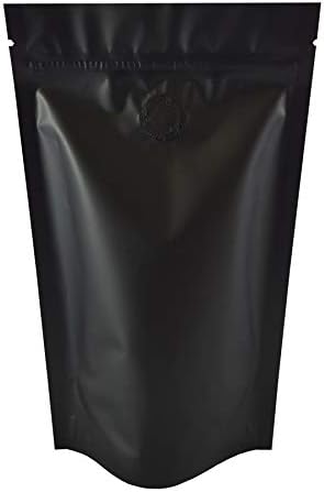 RIGHTPAK Stand Up Pouch with One Way Degassing Valve 50 Pieces 16cm x ...