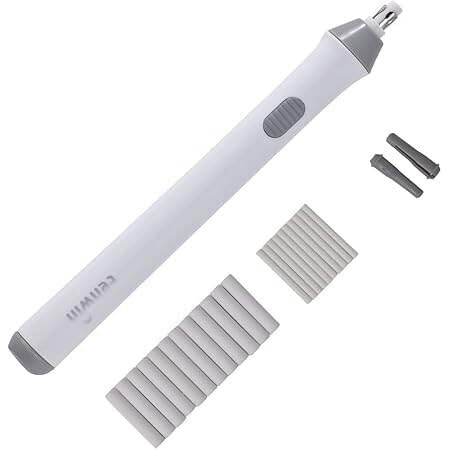 Inkflow Electric Eraser, Automatic Operated Eraser, with 22 Refills and ...