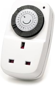 Defender 24 Hour Segment Timer Switch - Energy Saver Plug Standard Size ...
