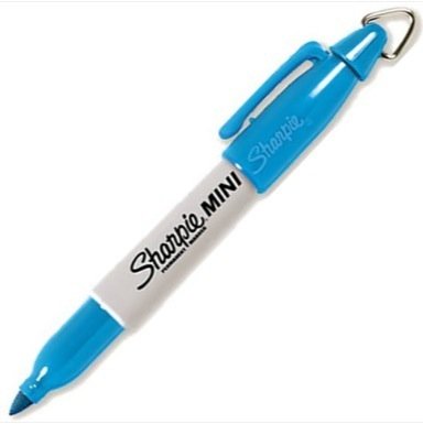 Sharpie Mini Permanent Marker Sky Blue : Amazon.in: Office Products