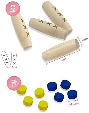 SoltreeBundle Juego de mesa coreano Mini YUT Nori YUT Game Yoot Game ...