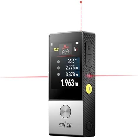 MiLESEEY D9 Pro Laser Distance Meter with Visual Aligning Indicator ...