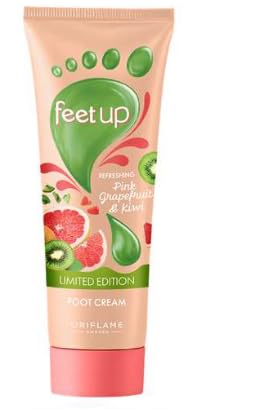 feet up refreshing pink grapefruit and kiwi foot cream 75 ml : Amazon ...