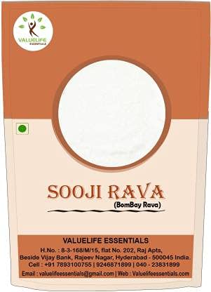 Valuelife Sooji Rava / Bombay Rava (990g) : Amazon.in: Grocery ...