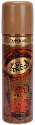 Amazon.com: Lomani El Paso Deodorant Spray - For Men(200 Ml) : Beauty ...