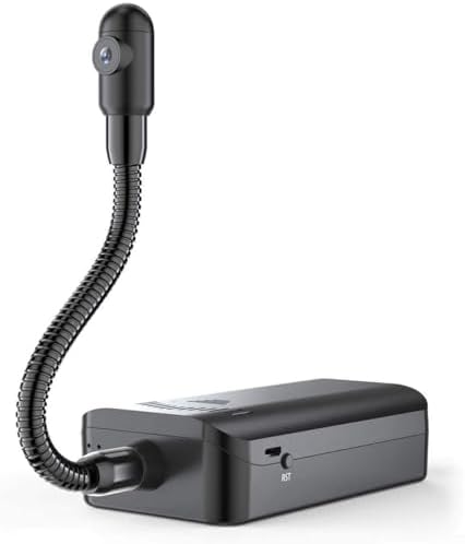 Buy TECHNOVIEW WiFi Gooseneck Camera 1080P Motion Detection, 90° Views ...
