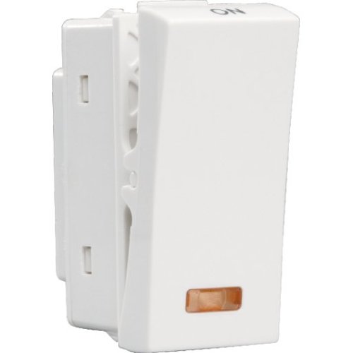 Havells Crabtree Athena 10A One-Way Switch with Indicator, White ...