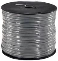 Amazon.com: Flat Modular Silver Satin Cable 1000' - 26 AWG & 28 AWG - 4 ...