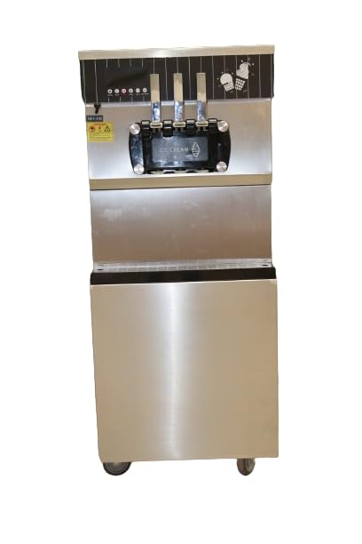 Softy Ice Cream Making Machine, Floor Model, double Compressor ...