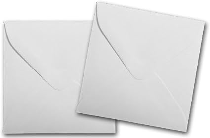 Amazon.com : Small 3 1/8 Inch Square Envelopes - 50 Pk (White) : Office ...