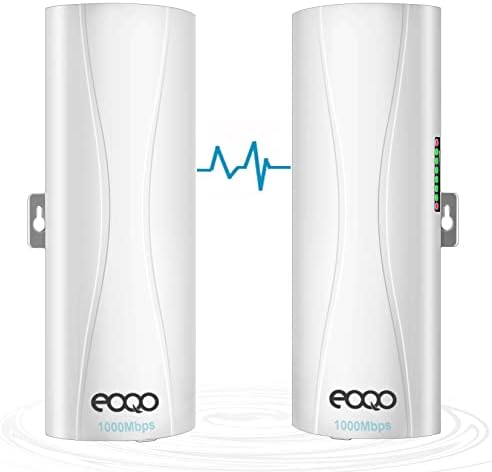 Gigabit Wireless Bridge, 5.8G 1000Mbps 1Gbps Point to Point WiFi ...