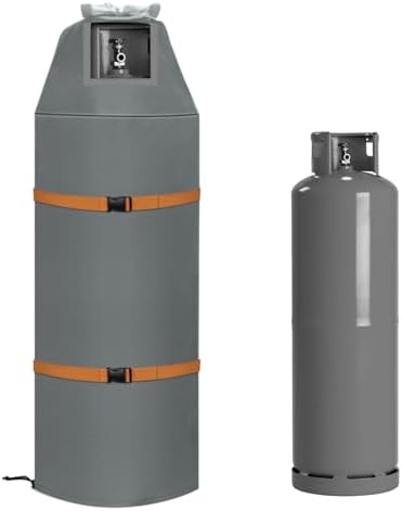 Amazon.com : 100 lb Propane Tank Cover， With 600D Waterproof, Dustproof ...