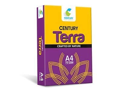 Century Terra Plain A4 Printer Pape, 75 GSM - 2 Ream : Amazon.in ...