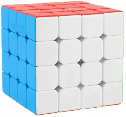 HappyBive® Speed Cube 4x4 High Speed Stickerless Magic 4x4x4 ...