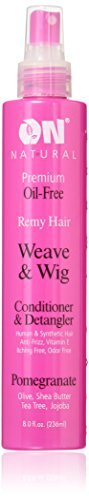 Amazon.com : On Natural Weave & Wig Conditioner & Detangler, 8 Fluid ...