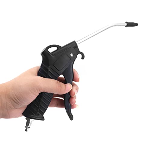 Yuhtech Black Air Duster Blow Gun Kit with 5M Recoil Blow Dust Gun ...