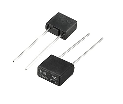 T6.3A 250V Rectangular Fuse - Pack of 2 : Amazon.in: Industrial ...