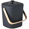 Bamboozle Kitchen Compost Bin – Indoor Countertop Food Composter, Made ...