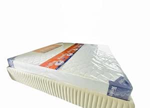 Royalon Premium Quilted Mattress, 5 Inches Thickness Foam Core, White ...