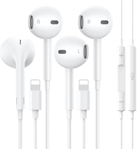 Amazon.com: iPhone Headphones,Wired Lightning Headphones for iPhone 13 ...