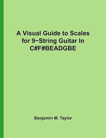 A Visual Guide to Scales for 9-String Guitar In C#F#BEADGBE: A ...
