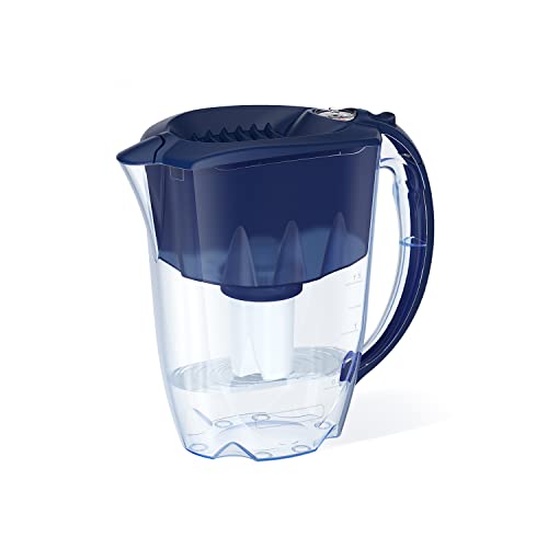 Brandclub - AQUAPHOR Ideal 7-Cup Water Filter Pitcher - Dark Blue with ...