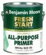 Benjamin Moore Gal Fresh Start Primer - White - House Primers - Amazon.com