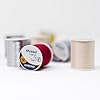 Korbond 320m Sewing Thread – 2 x 160m Spools -White Polyester – Hand ...