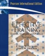 Effective Training: Systems, Strategies and Practices: International ...