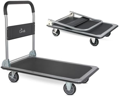 VOLTZ 6 ton (13200lb) Heavy Duty 360 Degree Rotation Machine Dolly ...