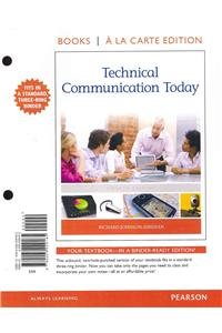 Buy Technical Communication Today: Books a La Carte Edition Book Online ...