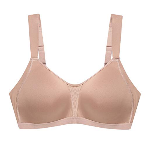 Buy Large Size C D E Professional Casual Seamless Padded Bra Stretch ...
