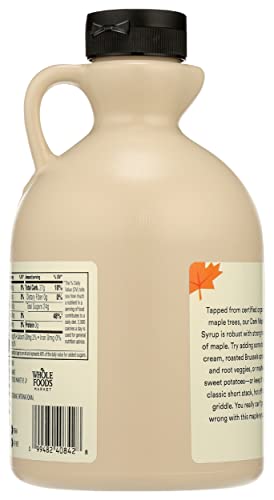 365 by Whole Foods Market, Syrup Maple Dark Grade A Organic, 32 Fl Oz ...